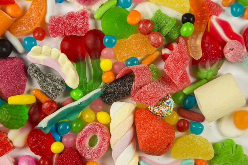 Sweets and candy stock image. Image of holiday, lolly - 119329823