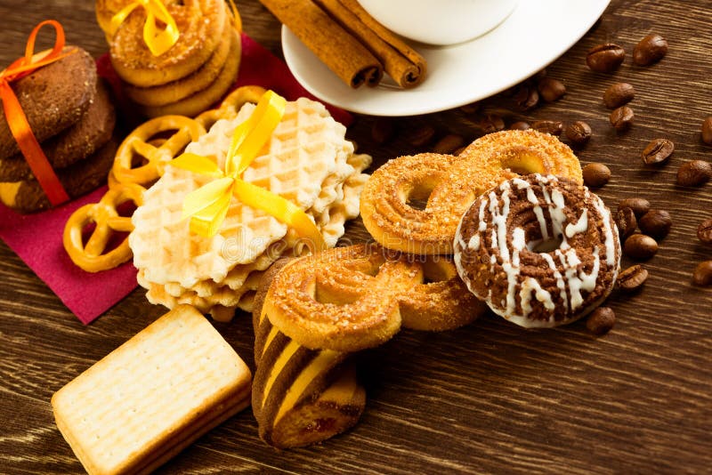 Sweets for coffee break stock image. Image of coffee - 66039817