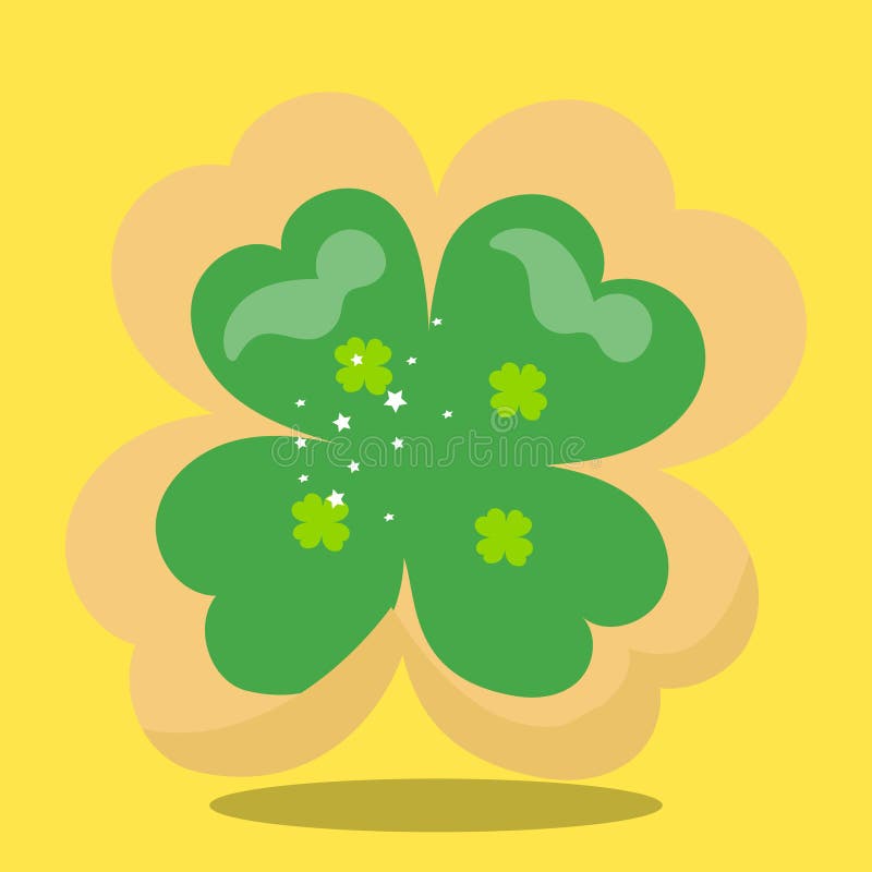 Sweets Green Donut Clover 12 Stock Vector - Illustration of clover ...