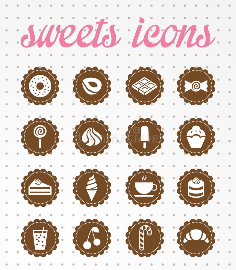 Cartoon candy icon stock vector. Illustration of cookies - 21920491