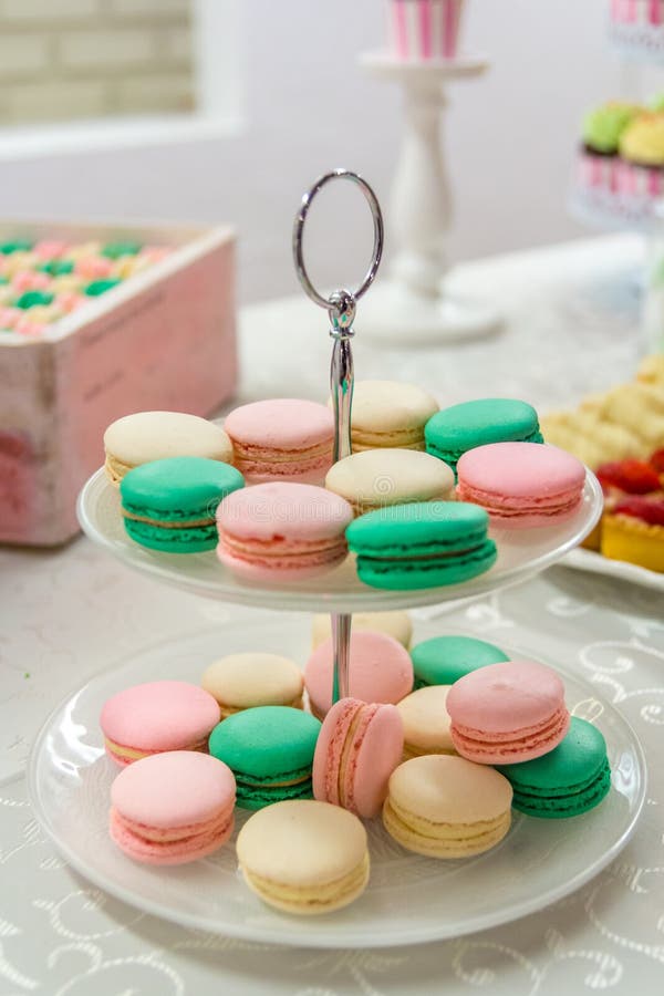 Sweets on a plate stock photo. Image of delicious, dainty - 45454616