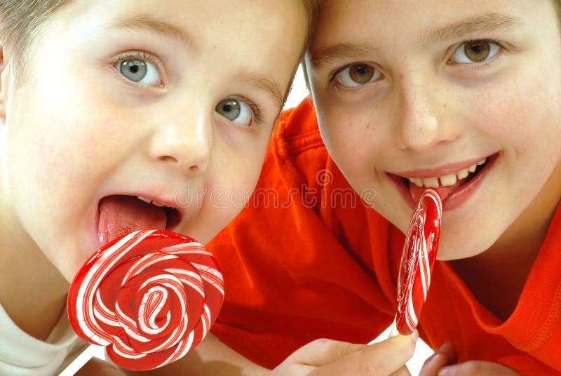 Sweets for the sweet stock image. Image of children, friendship - 3856453