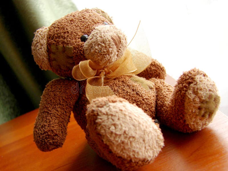 Sweety plushy bear stock photo. Image of teddy, yellow - 4786704