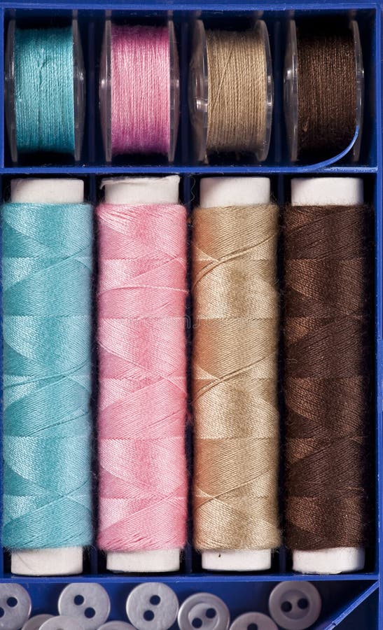 Sweing kit stock image. Image of photography, haberdashery - 46039603