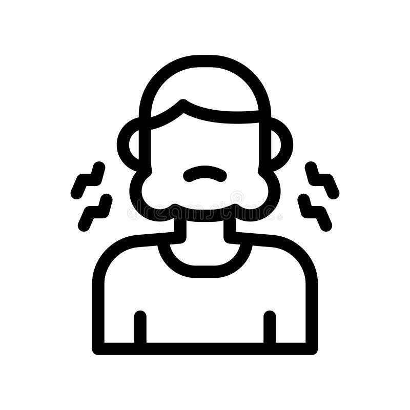 Swelling Line Icon Illustration Vector Graphic Stock Vector ...