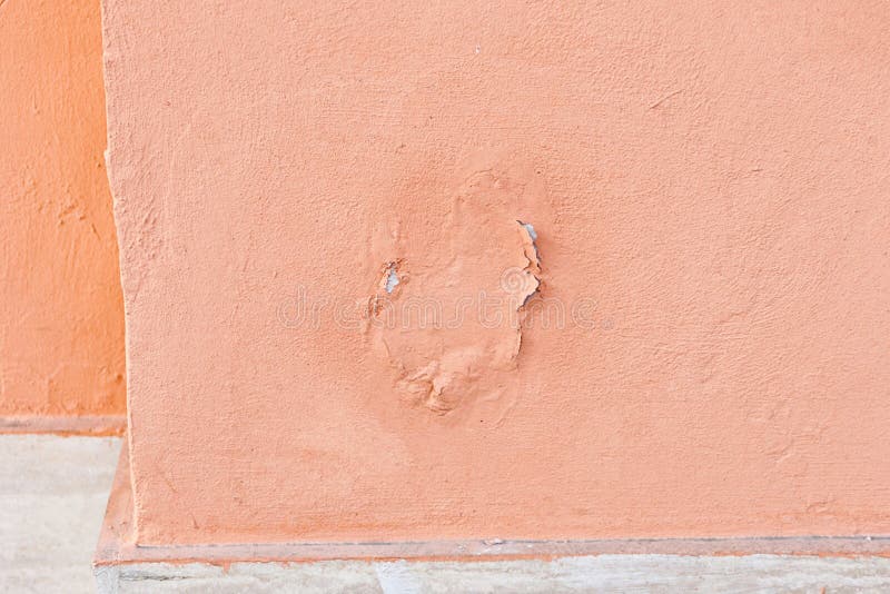 Rising Damp Outside Wall stock image. Image of grass, white - 653145