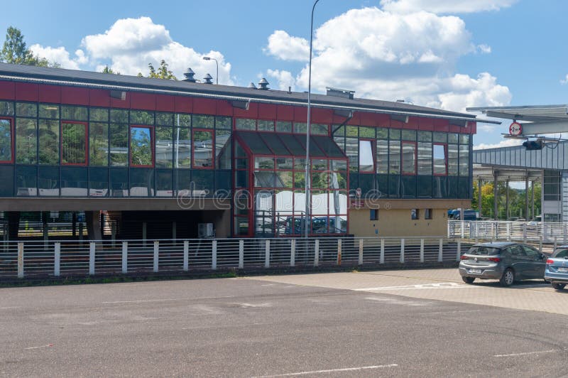 Border Guard Post in Swiecko Editorial Photo - Image of border ...