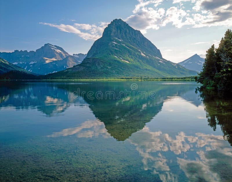 Swift Current Lake stock image. Image of parks, montana - 56084889
