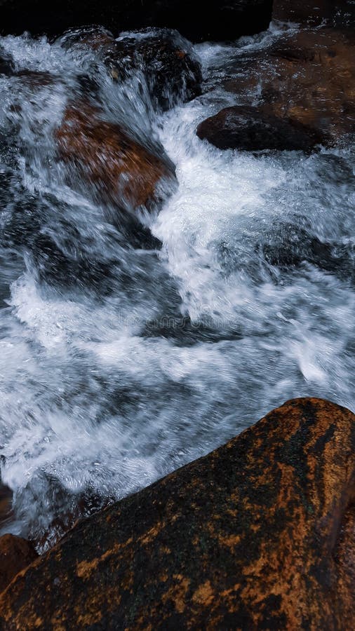 The Swift Flow of the River is a Sign of Life Stock Image - Image of ...