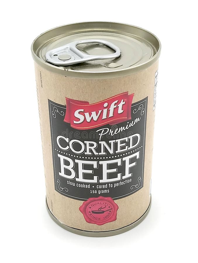 Swift Premium Corned Beef Can in Manila, Philippines Editorial Image ...