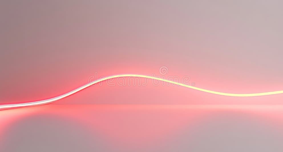 Swift Red Light Lines Design on a See-through Background Stock Photo ...