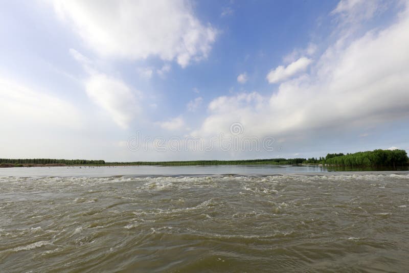 Swift river in nature stock image. Image of ecology - 386937509