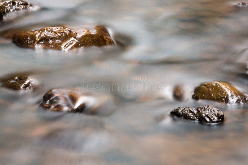 Swift stream stock image. Image of flowing, fresh, moss - 57483525