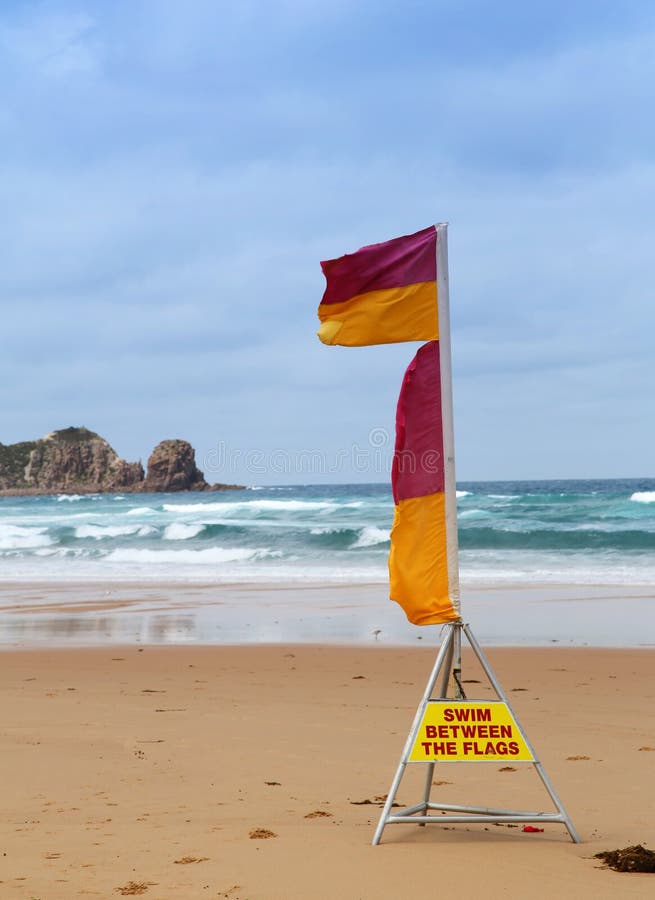 Swim between the flags editorial photo. Image of text - 37835036