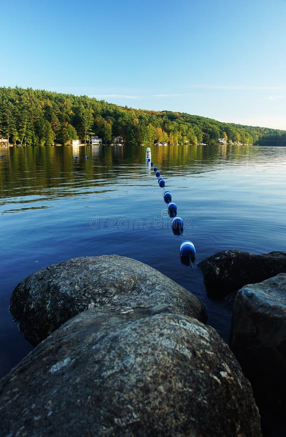 Swim Lines stock photo. Image of line, lake, rope, swim - 48373476