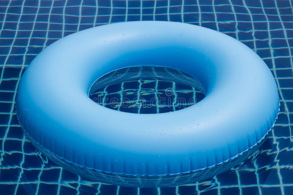 Swim ring stock image. Image of swimming, ocean, blue - 56005285