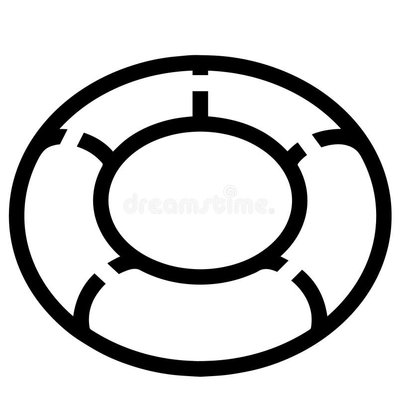 Swim Ring Float Vector Eps Illustration by Crafteroks Stock Vector ...