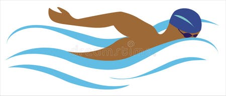 Swiming stock vector. Illustration of water, swim, sports - 19209185