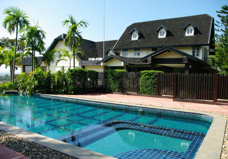 Swiming pool stock photo. Image of refresh, views, country - 32772302