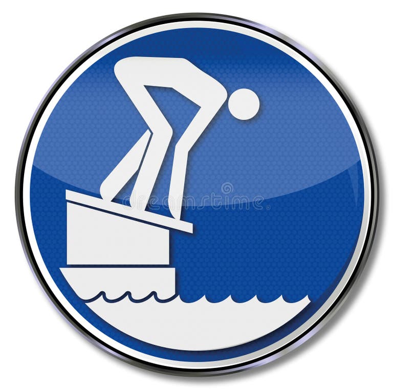 Swimmer Starting Block Stock Illustrations – 103 Swimmer Starting Block ...