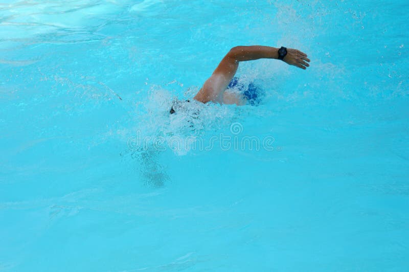 Swimmer in the water stock image. Image of color, people - 118811955