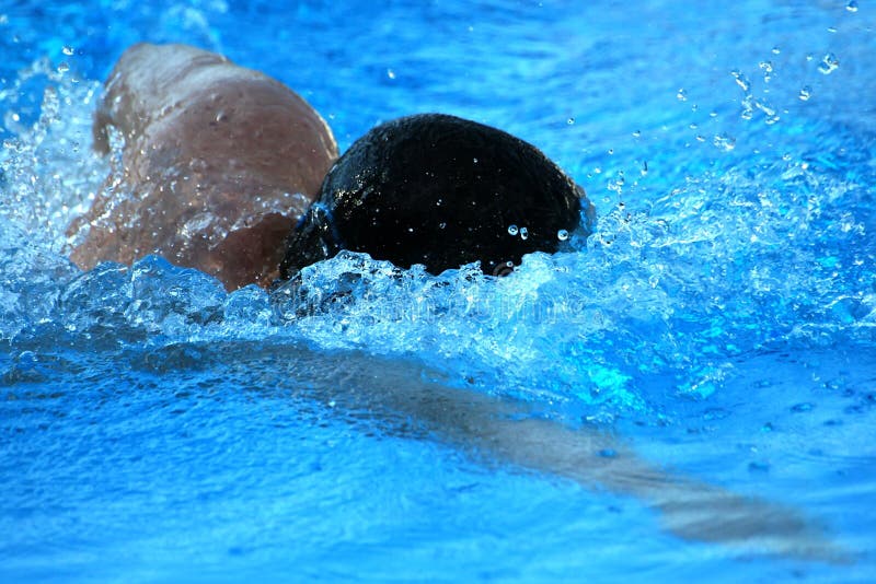 Swimming stock image. Image of swimming, hand, blue, healthy - 10194671