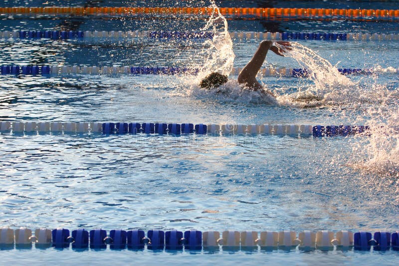 Swimming stock image. Image of wave, power, athlete, wellness - 7672179