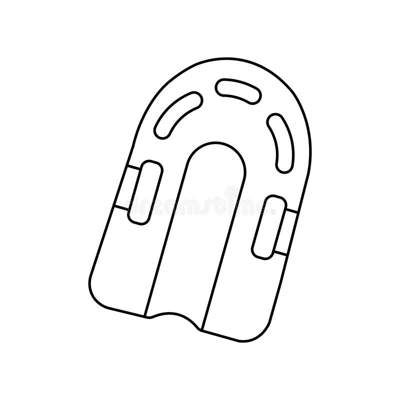 Swimming board icon design stock vector. Illustration of clipart ...