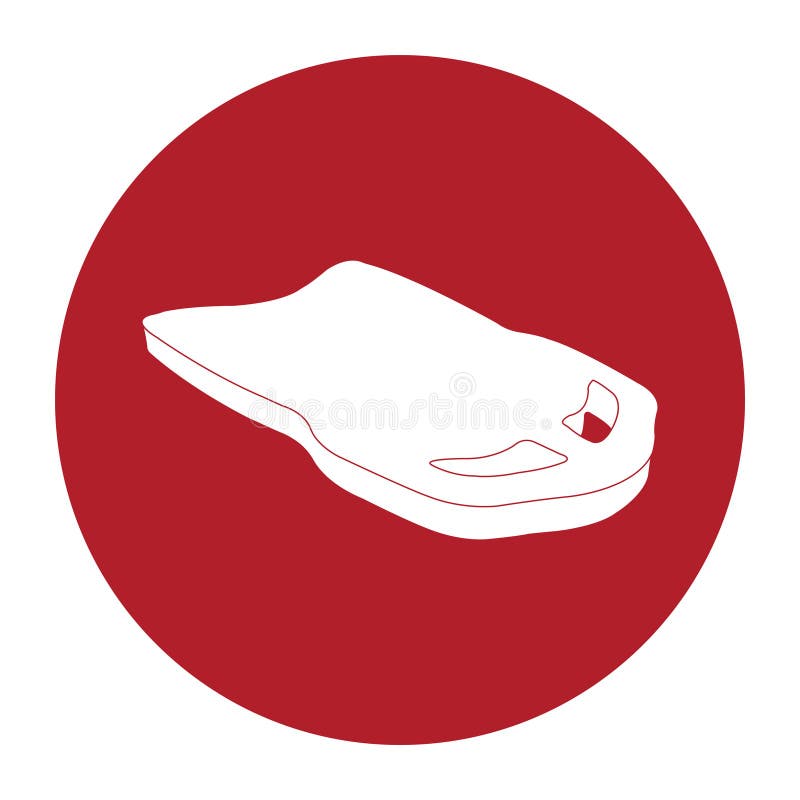 Swimming board icon design stock vector. Illustration of beach - 329387747