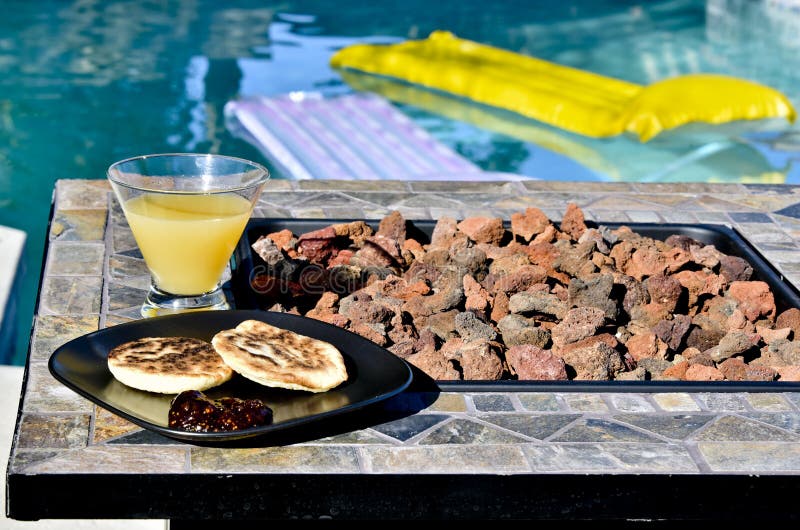 Swimming after Breakfast stock image. Image of desert - 57745439