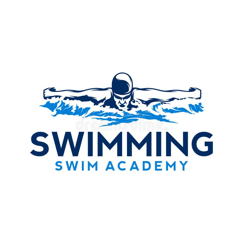 Swimming Club Logo Design Inspiration Vector Stock Vector ...