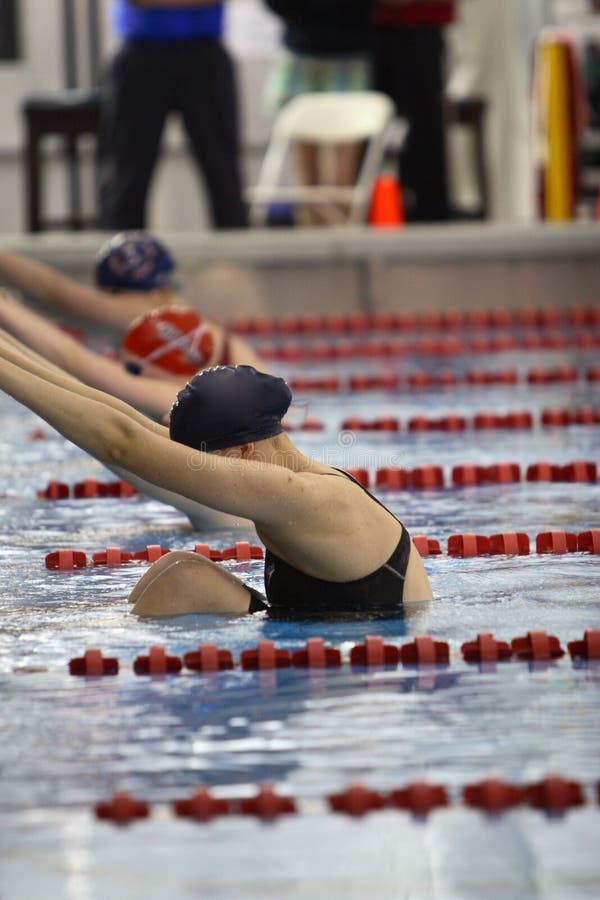 Swimming Competition stock photo. Image of lane, competition - 4321004