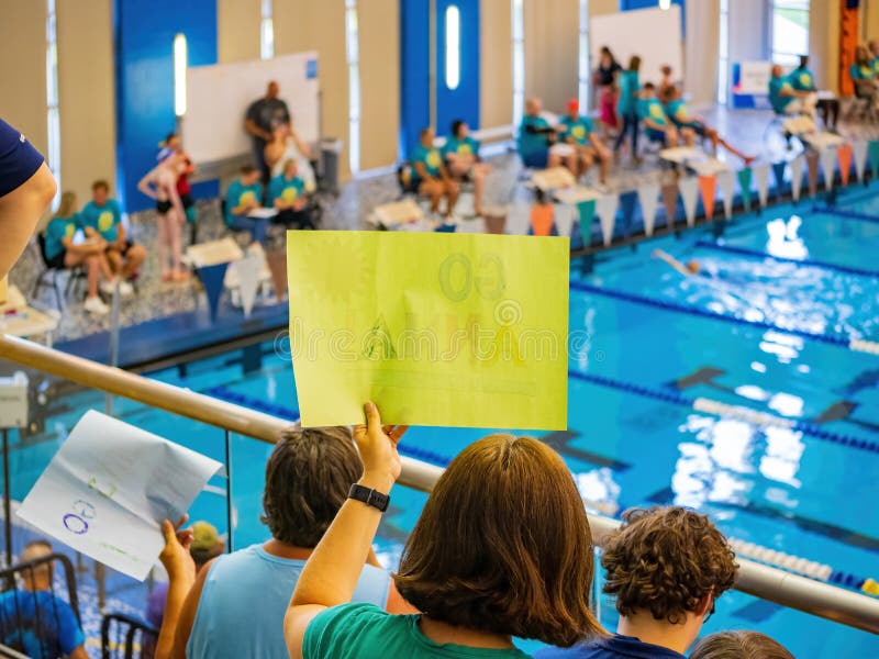 Swimming Competition of UCO Endeavor Games Editorial Photo - Image of ...