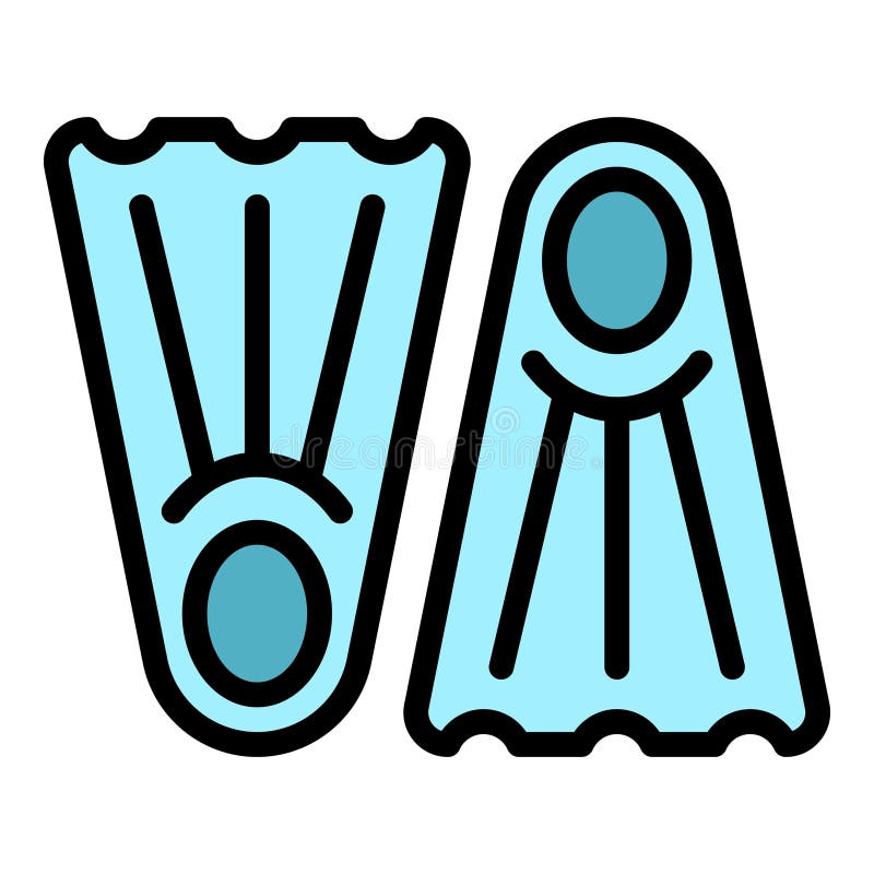 Swim Flippers Clipart