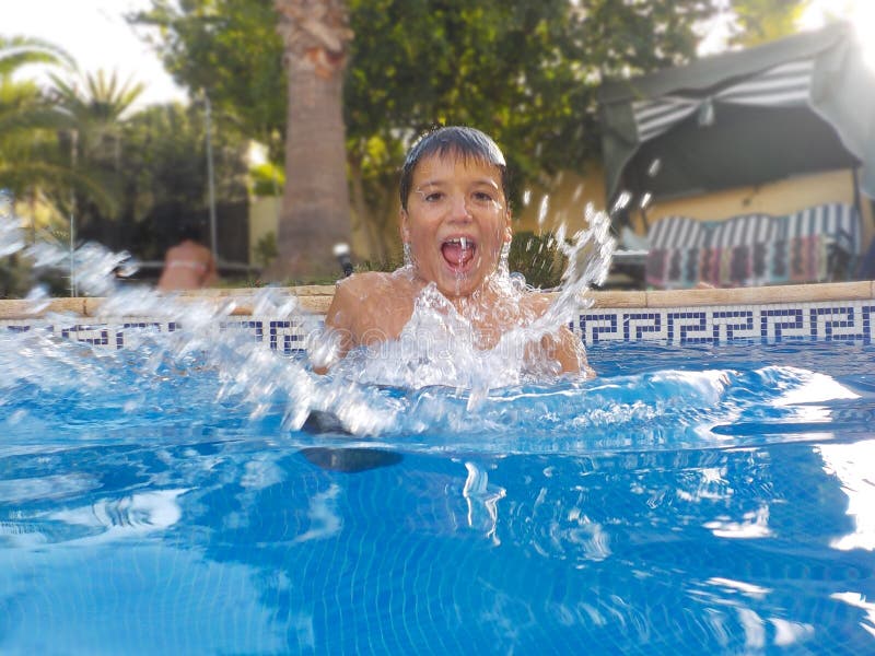 Swimming is a fun!!!! stock image. Image of vacations - 93052869