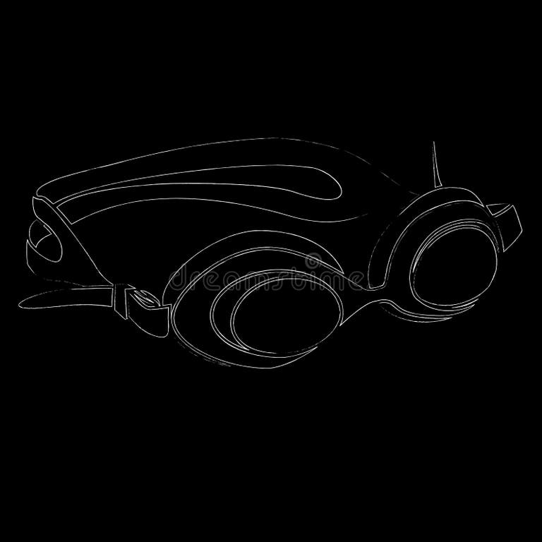 Swimming goggles stock vector. Illustration of goggles - 74360636
