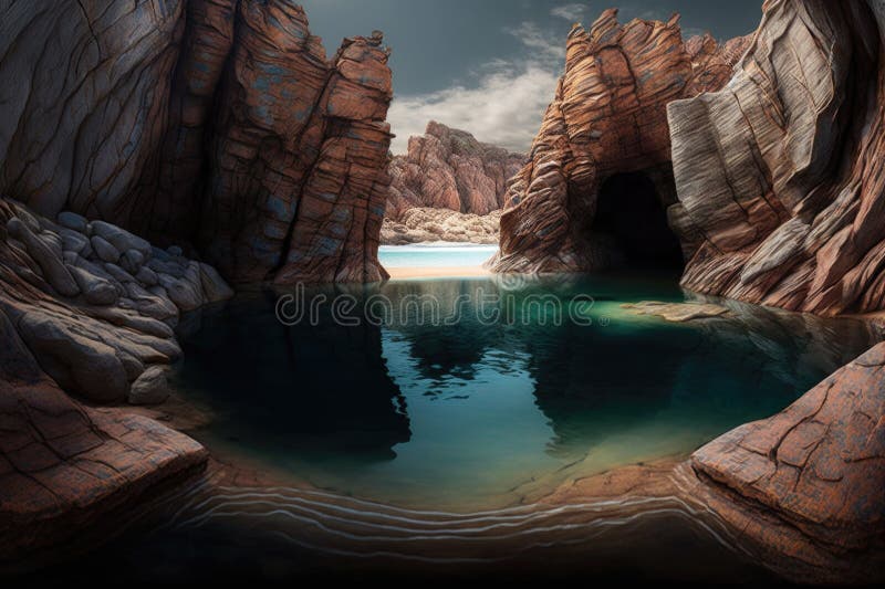 Towering Rocks Stock Illustrations – 12,946 Towering Rocks Stock ...