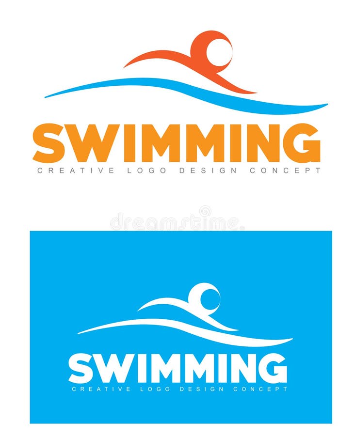Swimming logo stock illustration. Illustration of logo - 46508424