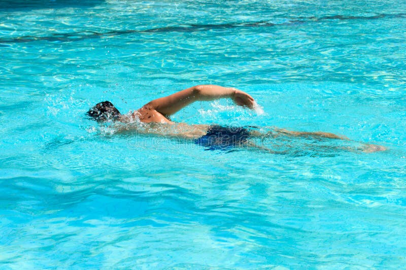 Swimming man stock photo. Image of athlete, healthy, season - 6171348