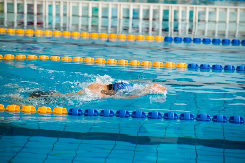 Swimming stock photo. Image of movement, male, pool, action - 32607756
