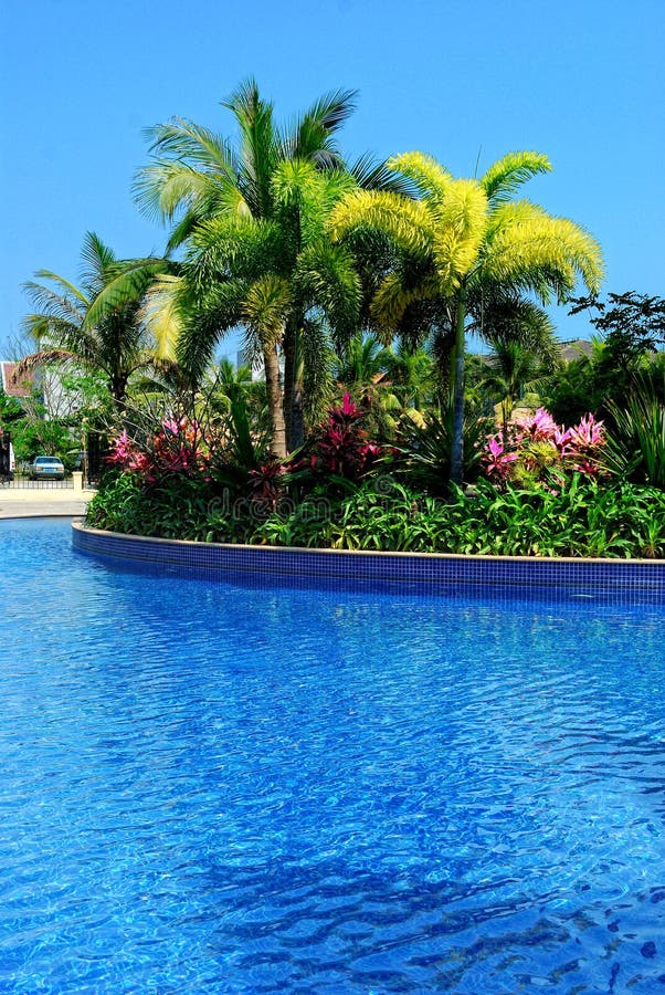 Swimming pool stock image. Image of peace, beautiful - 14088755