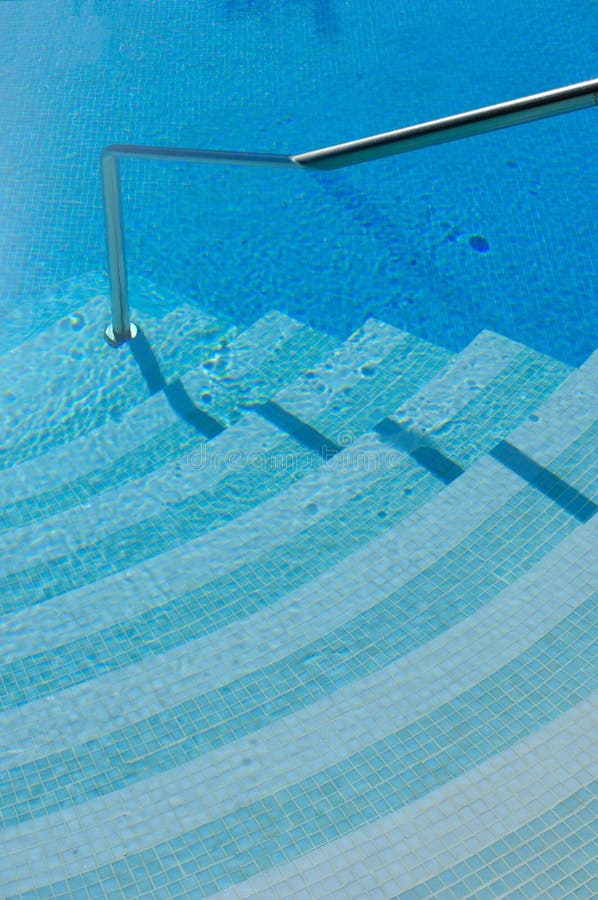 Pool Step stock photo. Image of stair, yard, steps, condrete - 1048702