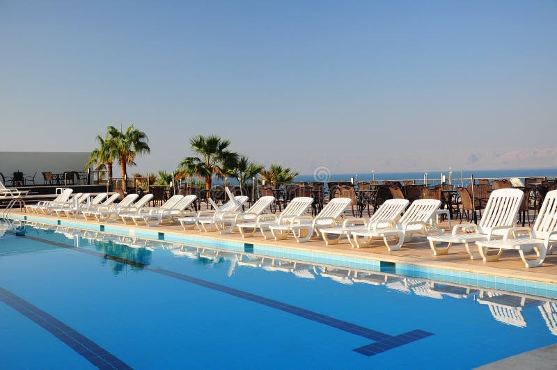 Pool Bridge stock photo. Image of swim, tree, majorca, summer - 191504