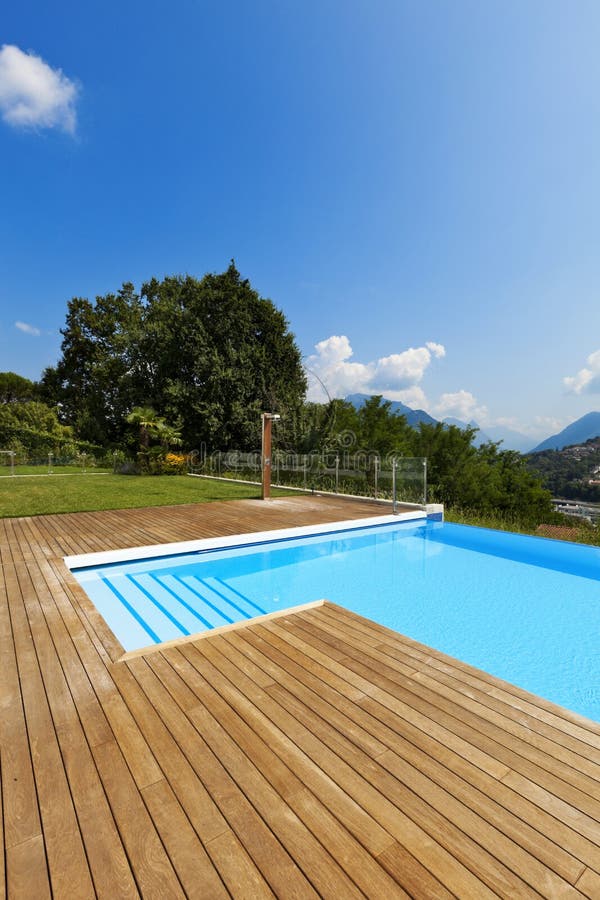 Swimming pool stock photo. Image of garden, bright, swimming - 26196466