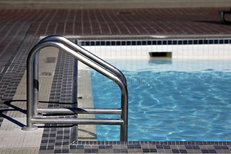 Handicap Ramp Leading To Swimming Pool Stock Photo - Image of ramp ...