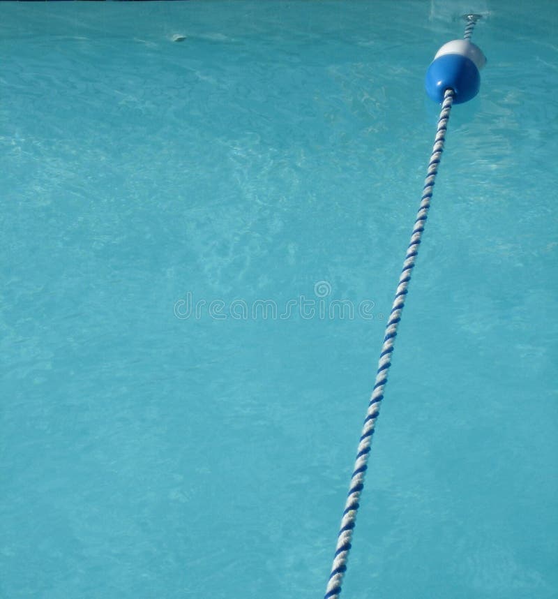Swimming Pool stock image. Image of float, safety, rope - 4797771