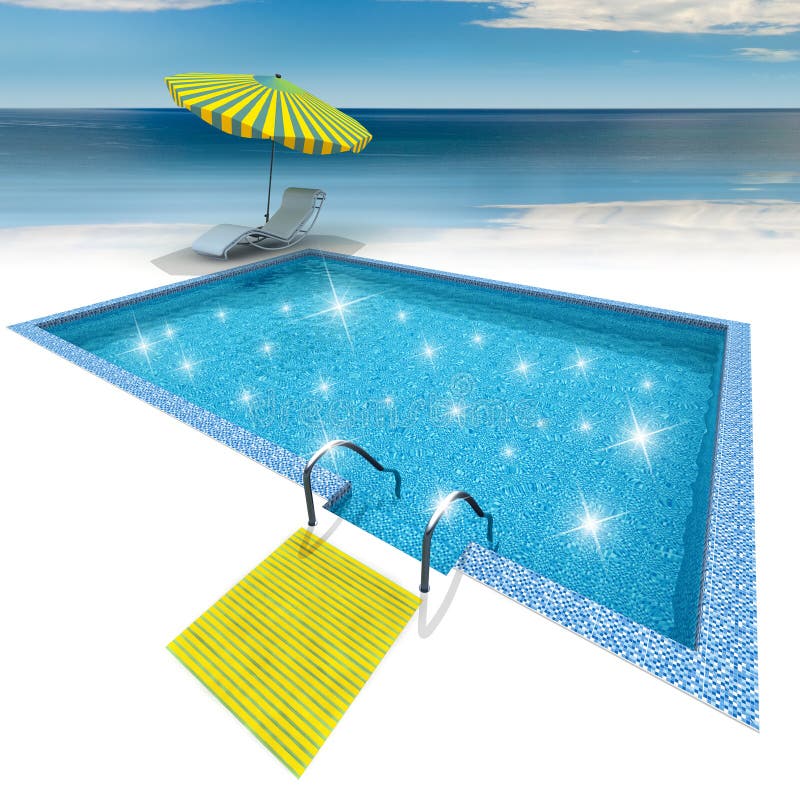 Swimming pool stock photo. Image of nature, blue, outdoors - 4879378