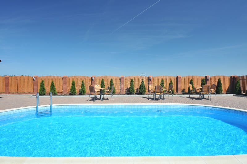 Swimming Pool stock image. Image of bright, serene, blue - 5323693
