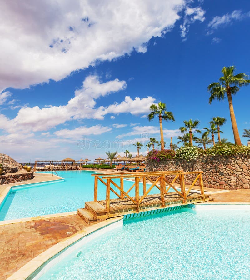 Swimming pool stock photo. Image of relax, rest, bright - 54189794