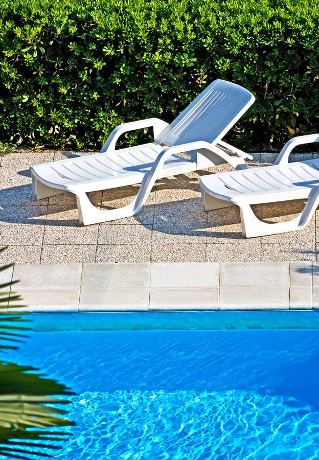 Pool Side Deck stock photo. Image of calmness, pool, outdoors - 10745214